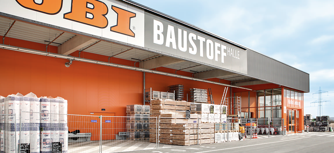 OBI Baustoffhalle Neunkirchen | alle Baustoffe vor Ort